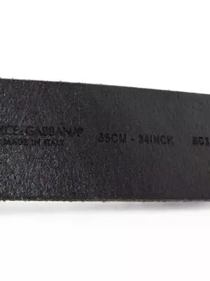 Dolce & Gabbana Logo-plaque Buckle Belt