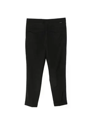 PAOLO PECORA D-ring Turn-up Trousers