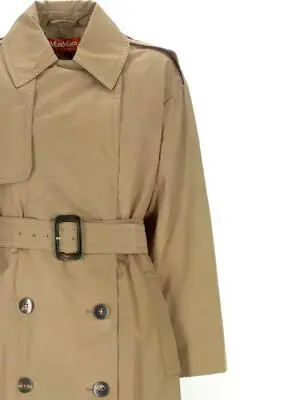 Max Mara Belted Double-breasted Trench Coat