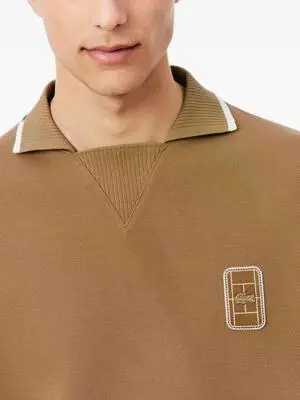 Lacoste Logo-patch V-neck Polo Shirt