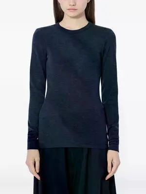 RÓHE Crew-neck Long-sleeve Top - Grey