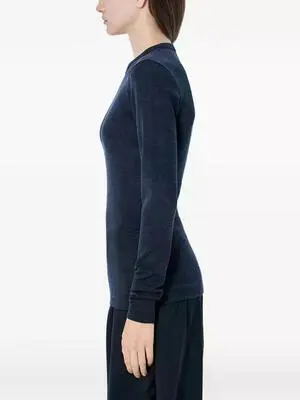RÓHE Wool Crew-neck Long-sleeve Top