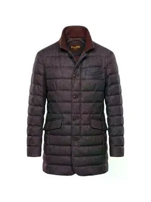 MOORER High-neck Padded Jacket