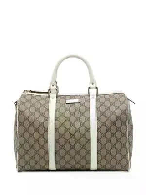 Gucci Gg Supreme Joy Boston Bag - Neutrals
