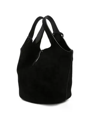 Polo Ralph Lauren Suede Logo-embroidered Tote Bag