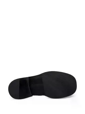 Filling Pieces Woven Leather Loafers