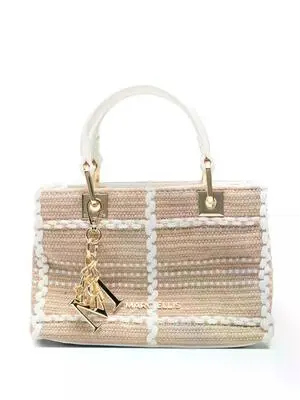 MARC ELLIS Krissy Woven-effect Tote Bag