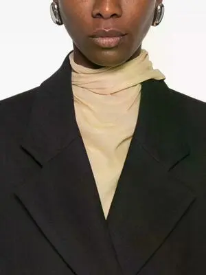 INDRESS Notched-lapel Flap-pocket Coat