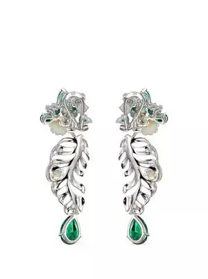 ANABELA CHAN Palm Multi-stones Earrings