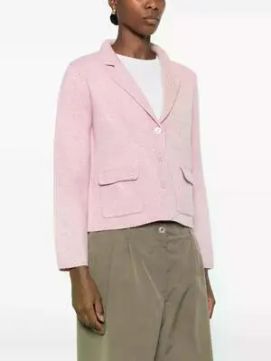 KANGRA Knitted Notch-lapel Jacket