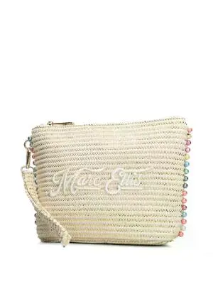MARC ELLIS Cassy Indy Bead-embellished Clutch Bag