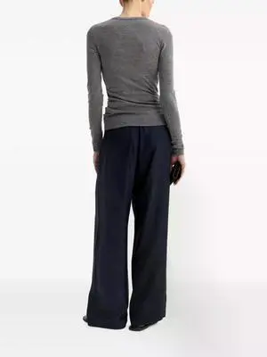 RÓHE Fine-knit Long-sleeved T-shirt