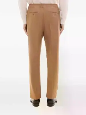 FURSAC Pleated Straight-leg Trousers
