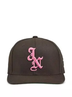 JUN/NAKAYAMA Logo-embroidered Baseball Cap - Brown