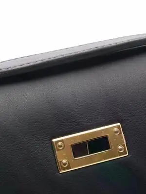 Hermès Swift Leather Mini Kelly Pochette Handbag - Black