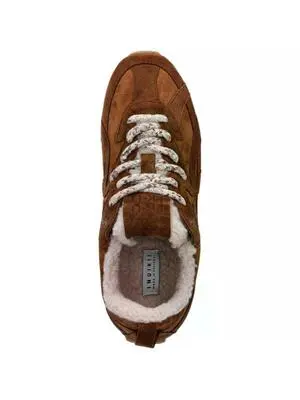 Inuikii Shearling-lined Suede Sneakers