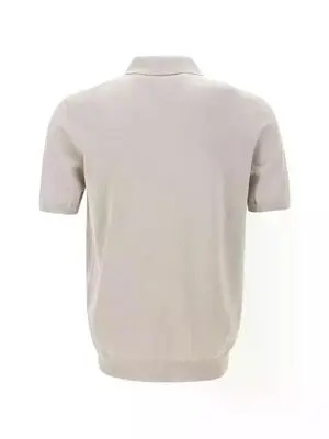 KANGRA Ribbed-trim Polo Shirt