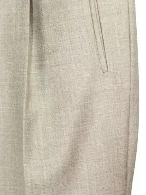 Incotex Mélange-effect Slim-fit Trousers