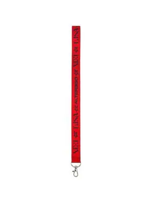 ALTER EGO Logo-print Lanyard - Red