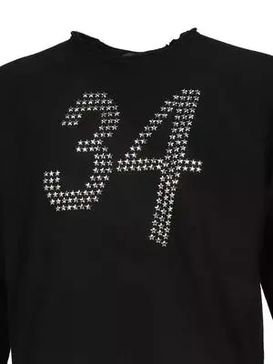 AMBUSH Star-motif Distressed Long-sleeve T-shirt