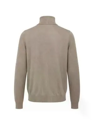 FRANZESE COLLECTION David Beckham Ribbed-knit Turtleneck Sweater - Neutrals