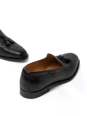 Loro Piana Heritage Calfskin Serge Walk Loafers
