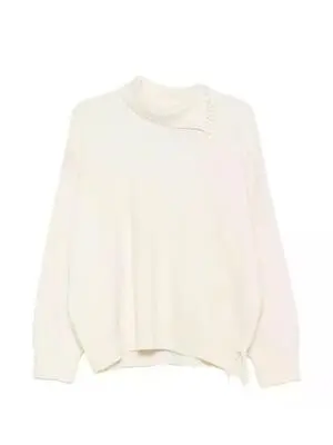 RÓHE Long-sleeve Fringed Sweater