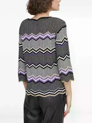 Sisley Zig-zag Sweater