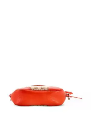 Gucci Bree Disco Gg Canvas With Leather Mini Crossbody Bag