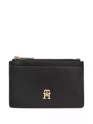 Tommy Hilfiger Long Icon Cc Card Holder - Black