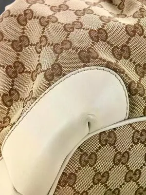 Gucci Sukey Top Handle Monogram Canvas Medium Satchel