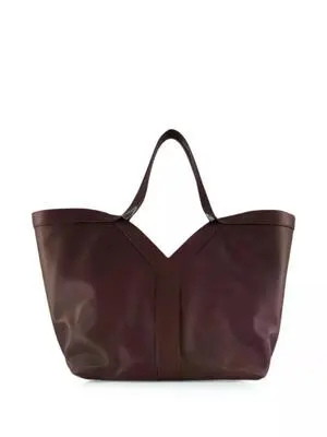 Saint Laurent Y Tote In Leather - Brown