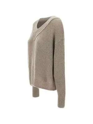 Hemisphere V-neck Pullover