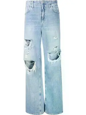 DONDUP Distressed Denim Jeans