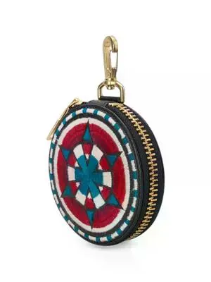 BLACK MEANS Embroidered Coin Wallet