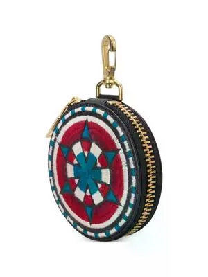 BLACK MEANS Embroidered Coin Wallet