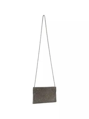 Benedetta Bruzziches La Petite Crystal-embellished Chain-strap Crossbody Bag