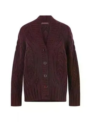 Ermanno Scervino Cable-knit Cardigan
