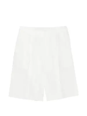 Issey Miyake Pleated Wide-leg Shorts