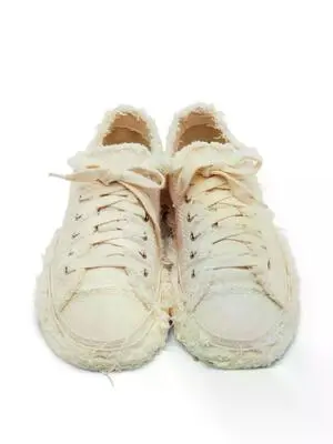 Dior D-blaze Frayed Sneakers