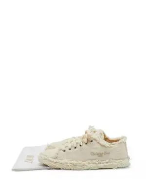 Dior D-blaze Frayed Sneakers