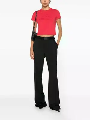 Gucci Logo-print Cropped T-shirt
