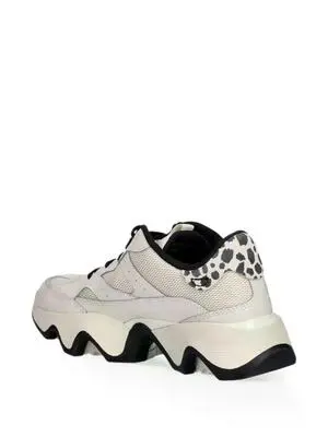 Sorel Animal-print Leather Sneakers