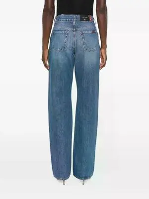7 For All Mankind Tess Belt-loop Jeans