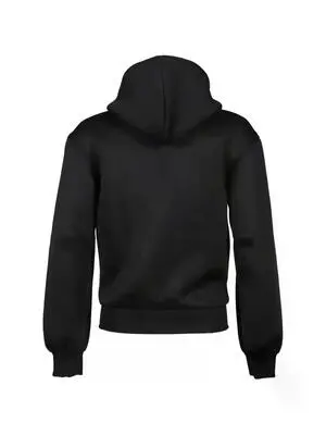 LA MASKARADE Logo-patch Zip-up Hoodie