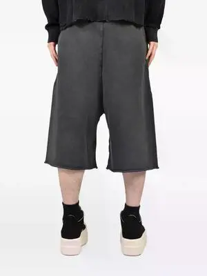 ASKYURSELF Logo-print Distressed Shorts