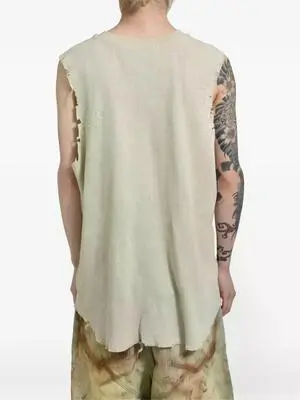 JUN/NAKAYAMA Distressed Thermal T-shirt