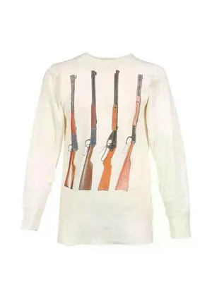 JOSHUA J. Graphic-print Waffle-knit T-shirt