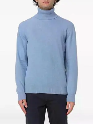 XC Roll-neck Sweater - Blue