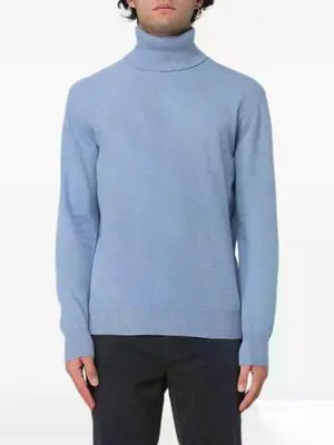 XC Roll-neck Sweater - Blue